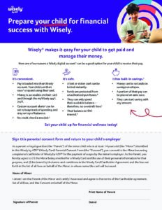 ADP MyWisely Pay Card Consent Form for Minors – iLIFE Financial ...