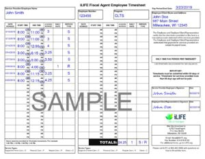 Fiscal Agent Timesheet In-Out – Sample – iLIFE Financial Management ...