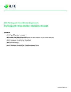 IRIS PHW Welcome Packet 2024 – iLIFE Financial Management Services