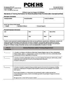 Provider-Training-Verification-Form-2023 – iLIFE Financial Management ...